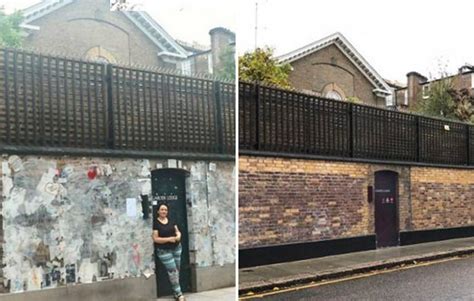 Подруга Фредди Меркьюри уничтожила записи фанатов на стене дома где он