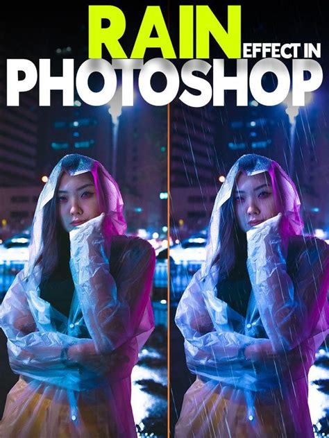 realistic rain effect in photoshop 2023 l jabbar awan [video