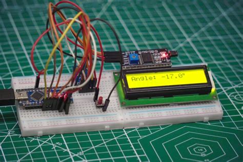 Angle Measurement Device Using Arduino Nano And Adxl335