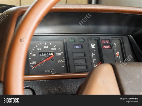 Analog Car Speedometer Image And Photo Free Trial Bigstock