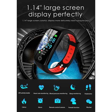 Smart Armband Horloge Tft Scherm Hartslag Bloeddru Vicedeal