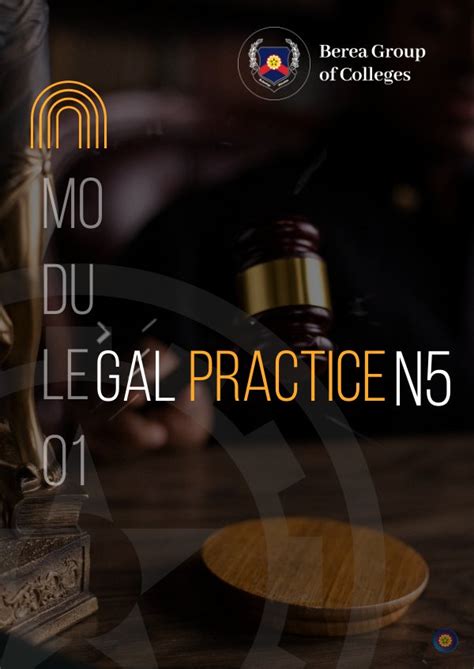 Legal Practice N5 Module 01 By E Publishing Flipsnack