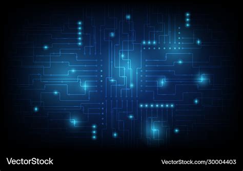 Abstract Technology Circuit Background Royalty Free Vector