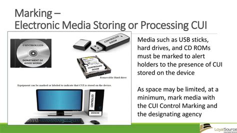 Marking And Protecting Controlled Unclassified Information Cui Ppt