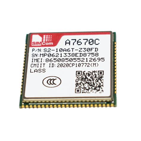 Buy Simcom A7670c Lte 4g Wireless Solution Module Online At