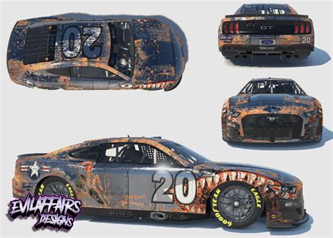 RUSTED CHROME W PINUP GIRL By Rafael Perez2 Trading Paints