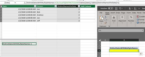 Microsoft Excel Distinct Count Of Items Having Distinct Count Of