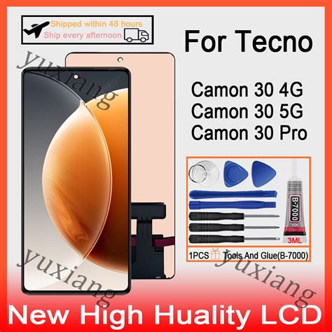 Original AMOLED Tecno Camon G G Camon Pro G LCD Display Touch Screen Replacement
