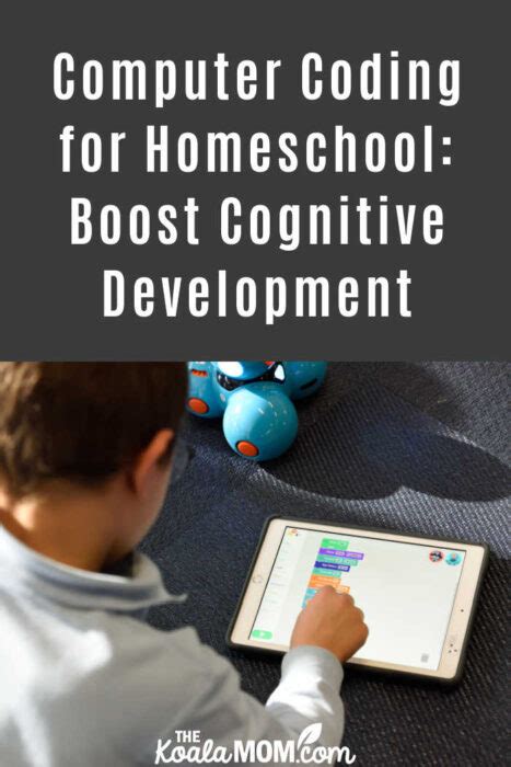 computer coding for homeschool boost cognitive development