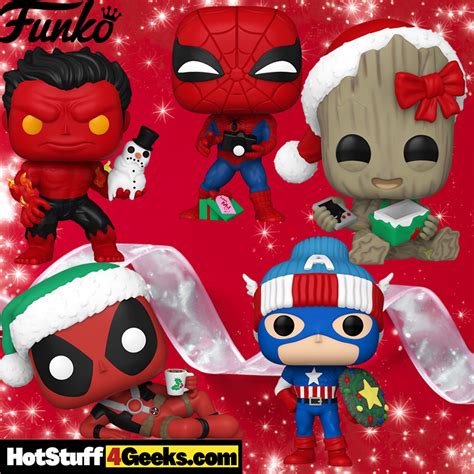 Celebrate With Cheer Marvel Holiday Funko Pop Collectibles