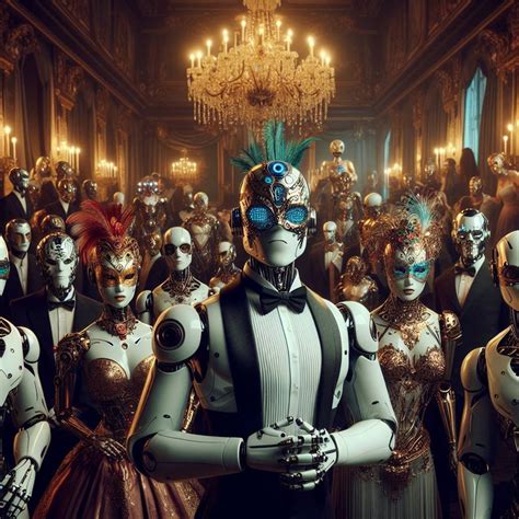 Robot Mascaraed By Bookman333 On Deviantart