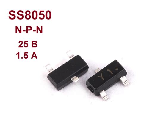 Купить Ss8050 Y1 Smd Npn биполярный транзистор Sot 23 8050