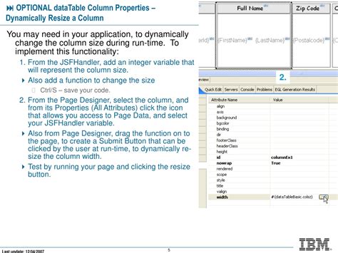 Ppt Jsf Datatables Intermediate Use Of Properties And Development