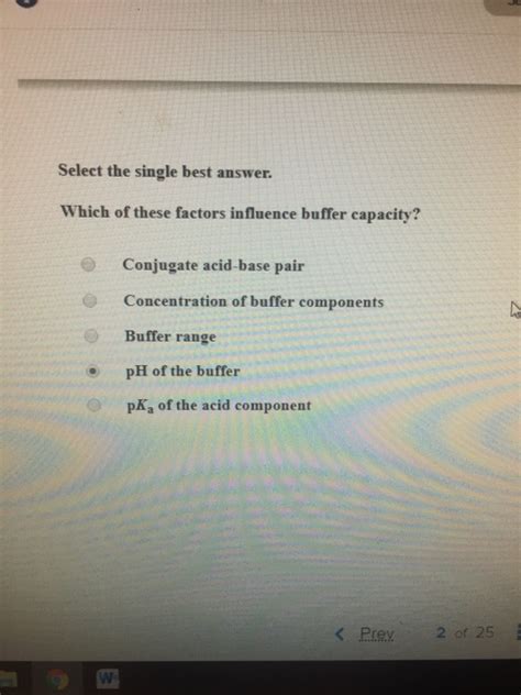 Solved Select The Single Best Answer Which Of These Factors