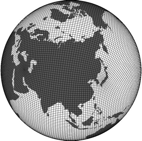 A Cubic Conformal Grid Where A Cube Is Mapped Onto A Sphere In This Download Scientific