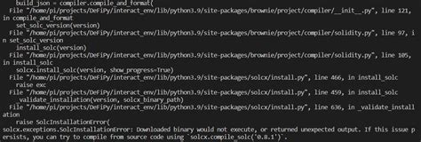 Automatically Downloaded Solc Binaries Dont Work · Issue 1637 · Eth Browniebrownie · Github