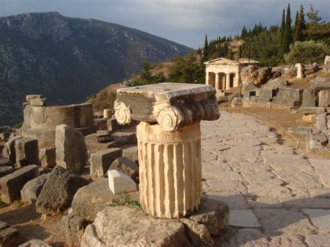 Archaeological Site Of Delphi Greek Travel Pages