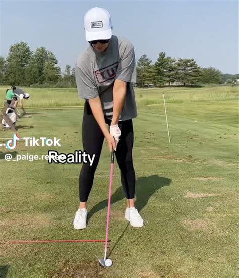 Paige Spiranac Pokes Fun At Her Own Golf Outfits ‘social Media Vs