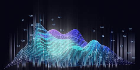 와이어프레임 분석 알고리즘이 있는 추상적 배경은 흐린 선으로 데이터를 분석합니다 빅 데이터 양자 암호화 개념 분석 알고리즘