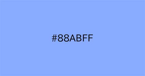 88abff｜カラーサイトcom