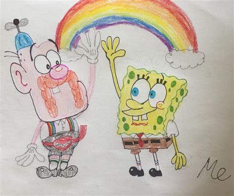 Spongebob And Uncle Grandpa By Mcctoonsfan1999 On Deviantart