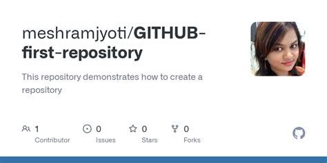 Github Meshramjyotigithub First Repository This Repository