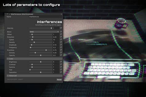 Glitches Interferences