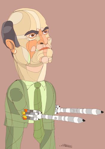 Alexander Saroukhan By Omar Seddek Mostafa Famous People Cartoon