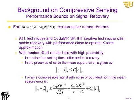 Ppt Model Based Compressive Sensing Powerpoint Presentation Free