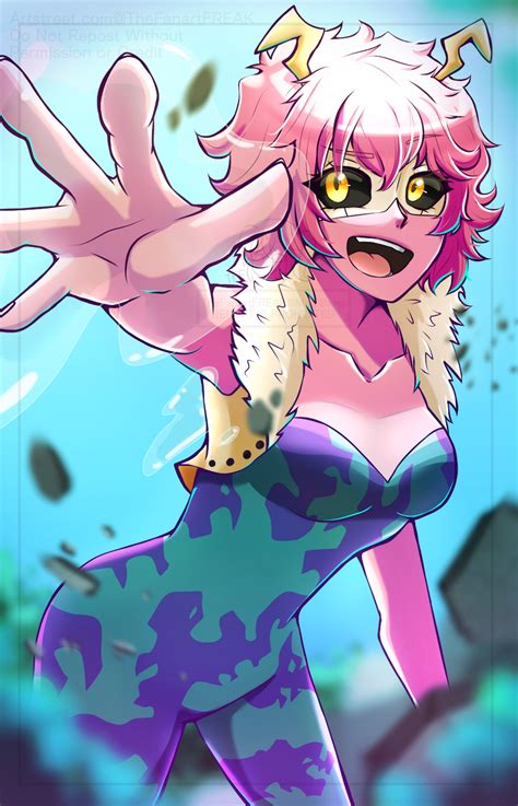 Mina Ashido Thefanartfreak Art Street