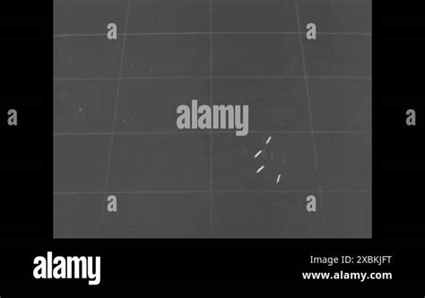 1944 In This Animated Sequence Us Navy Ships Employ A Smoke Screen In A Battle Against