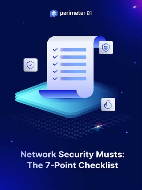 Networksecuritychecklist Pdf Cloud Computing Computer Network