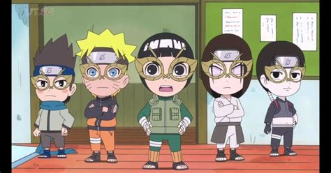 Сай Конохамару Наруто Рок Ли Неджи