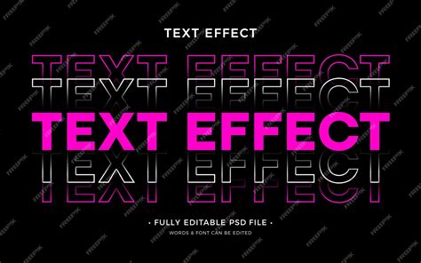 Premium Psd Duplicate Text Effect Premium Psd Duplicate Text Effect