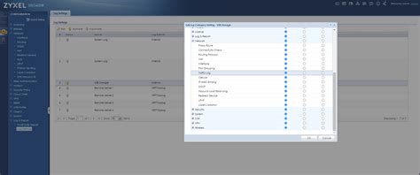 Logging Traffic On A Firewall Devices USG VPN ATP Traffic Log Zyxel Support Campus EMEA