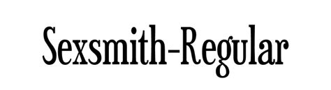 Sexsmith Regular Font