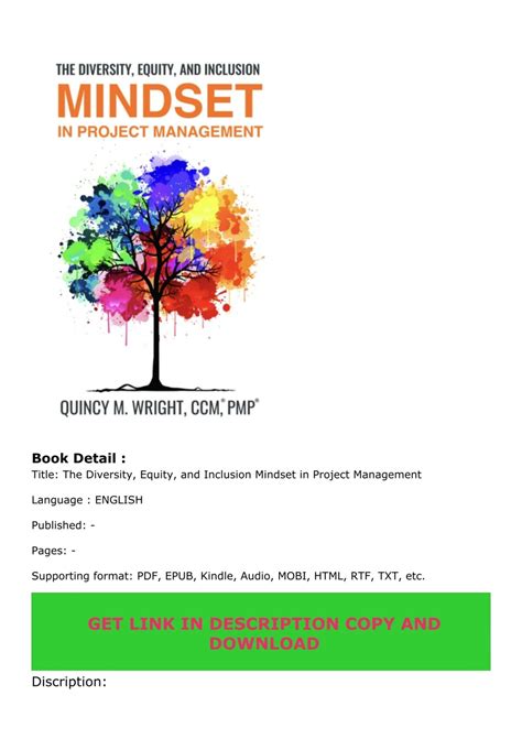 Get ️pdf️ Download The Diversity Equity And Inclusion Mindset In Project Management