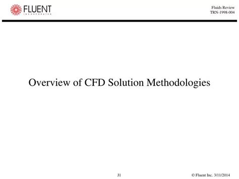 Ppt Overview Of Cfd Solution Methodologies Powerpoint Presentation Free Download Id 236677