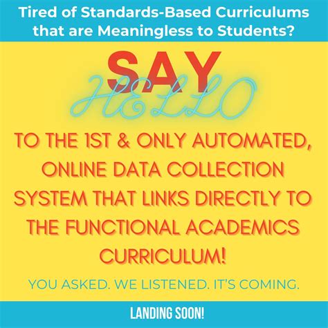 Functional Academics On Linkedin Edtech Specialeducation Datadriven Teachertools Iep