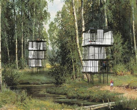 Tree House Module Competition Designboom Com Tree House Module Competition Designboom Com