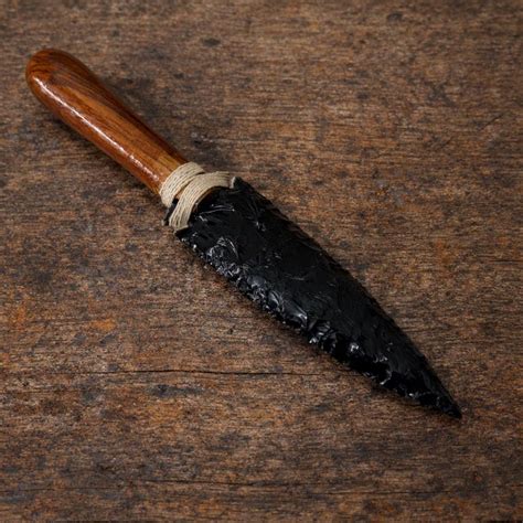 Obsidian Bladed Knives Etsy