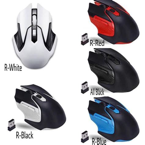 Jual Mouse Wireless Gaming Mouse Mirip Rexus Usb 2 4ghz Multi Color Choice Shopee Indonesia