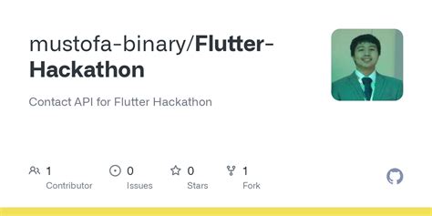 Github Mustofa Binary Flutter Hackathon Contact Api For Flutter Hackathon