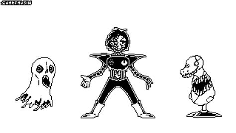 Undertale The Ghosts By Sharfav3in On Deviantart