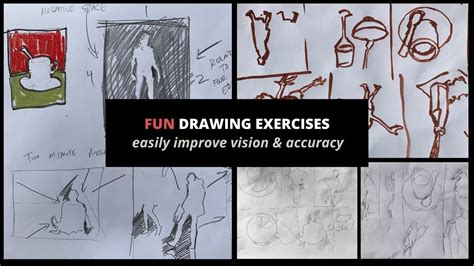Fun Drawing Exercises That Will Improve Your Skills And Ability To See More Accurately Robert