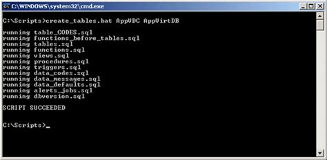 create app v 4 5 databases using sql scripting microsoft learn