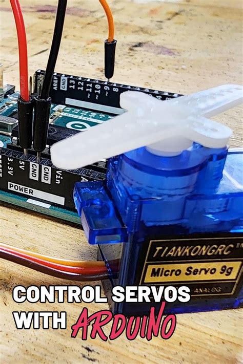 How To Control A Servo With Arduino Arduino Coding Arduino Projects