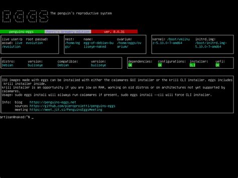 Eggs Una Utility Per Creare La Propria Distribuzione Linux Penguins Eggs