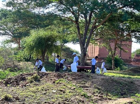 ပုဂံရှေးဟောင်းယဉ်ကျေးမှုနယ်မြေအတွင်း ပလတ်စတစ်ကင်းစင်ရေး Bagan Plastic