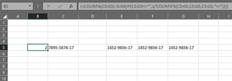 Microsoft Excel Formula To Compare Data In Same Row For Exact Match